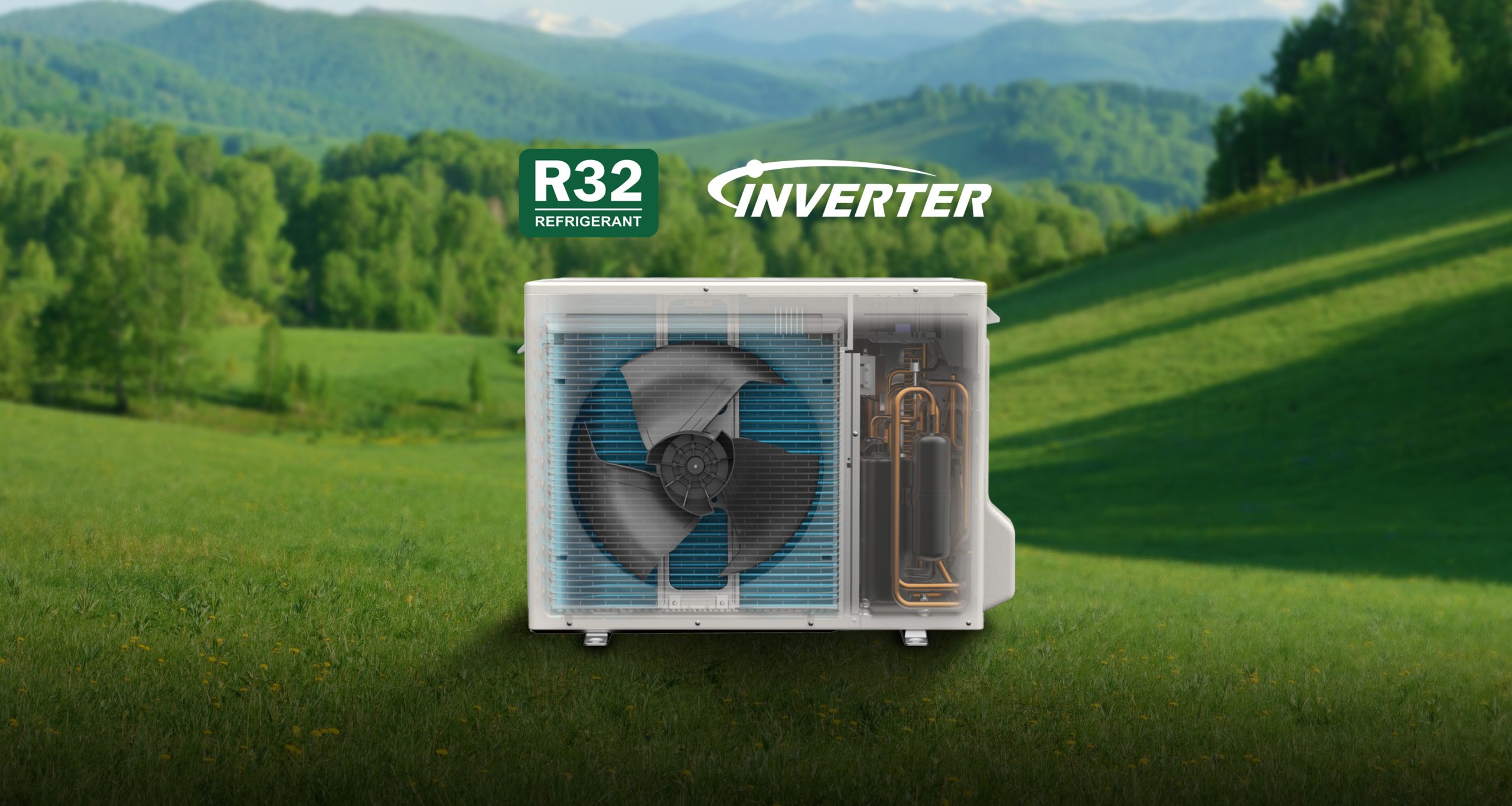 PANASONIC 24,000BTU/H DC INVERTER SPLIT TYPE WALL MOUNTED AIR ...